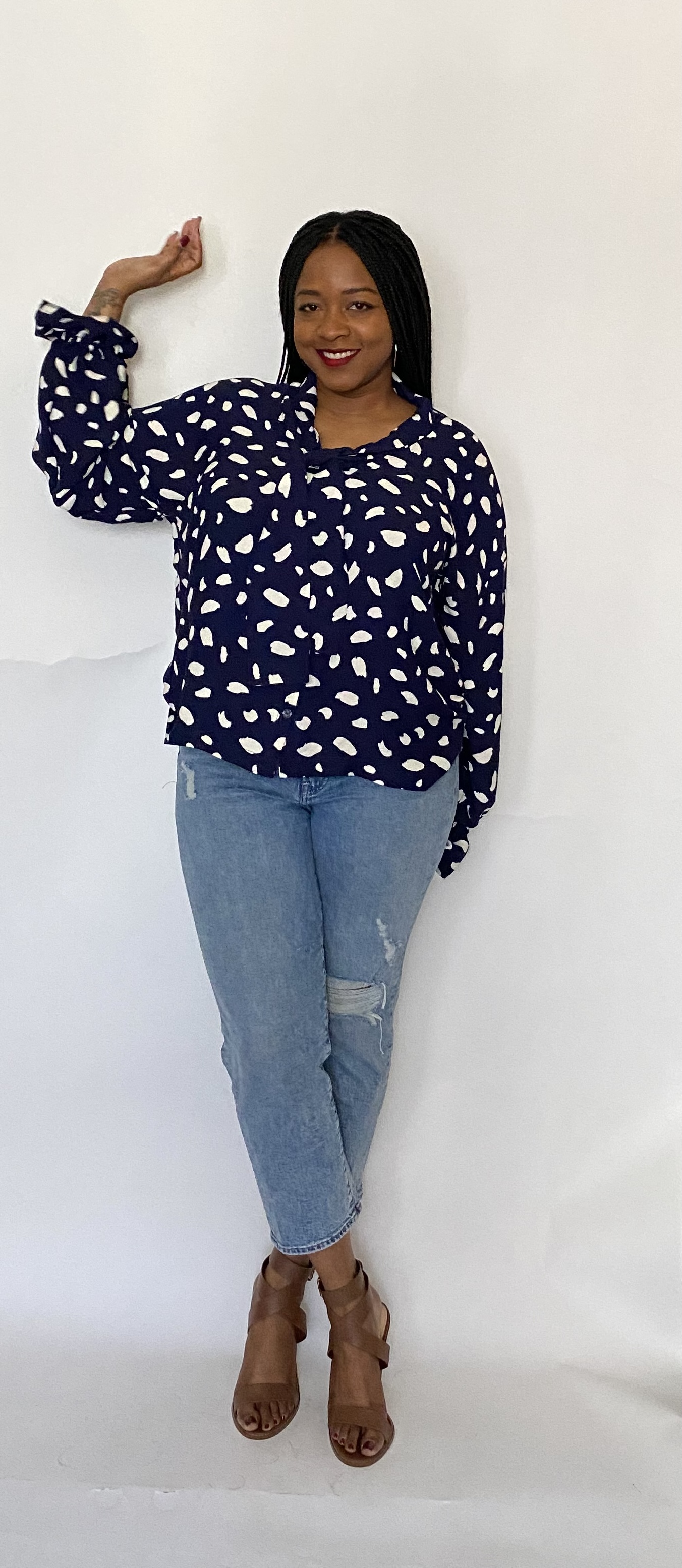 My First Zero Waste Pattern: The Iris Blouse – Nikki Nicole Sew